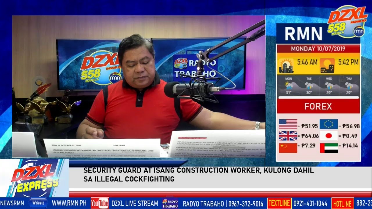 DZXL EXPRESS - 10/07/19 - 4:00 A.M - YouTube