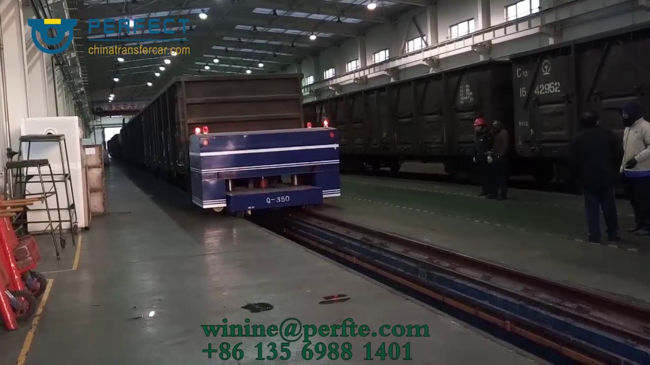 350t rail train tractor use for towing repired train - YouTube