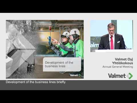 CEO's review at Valmet's Annual General Meeting 2018 - YouTube