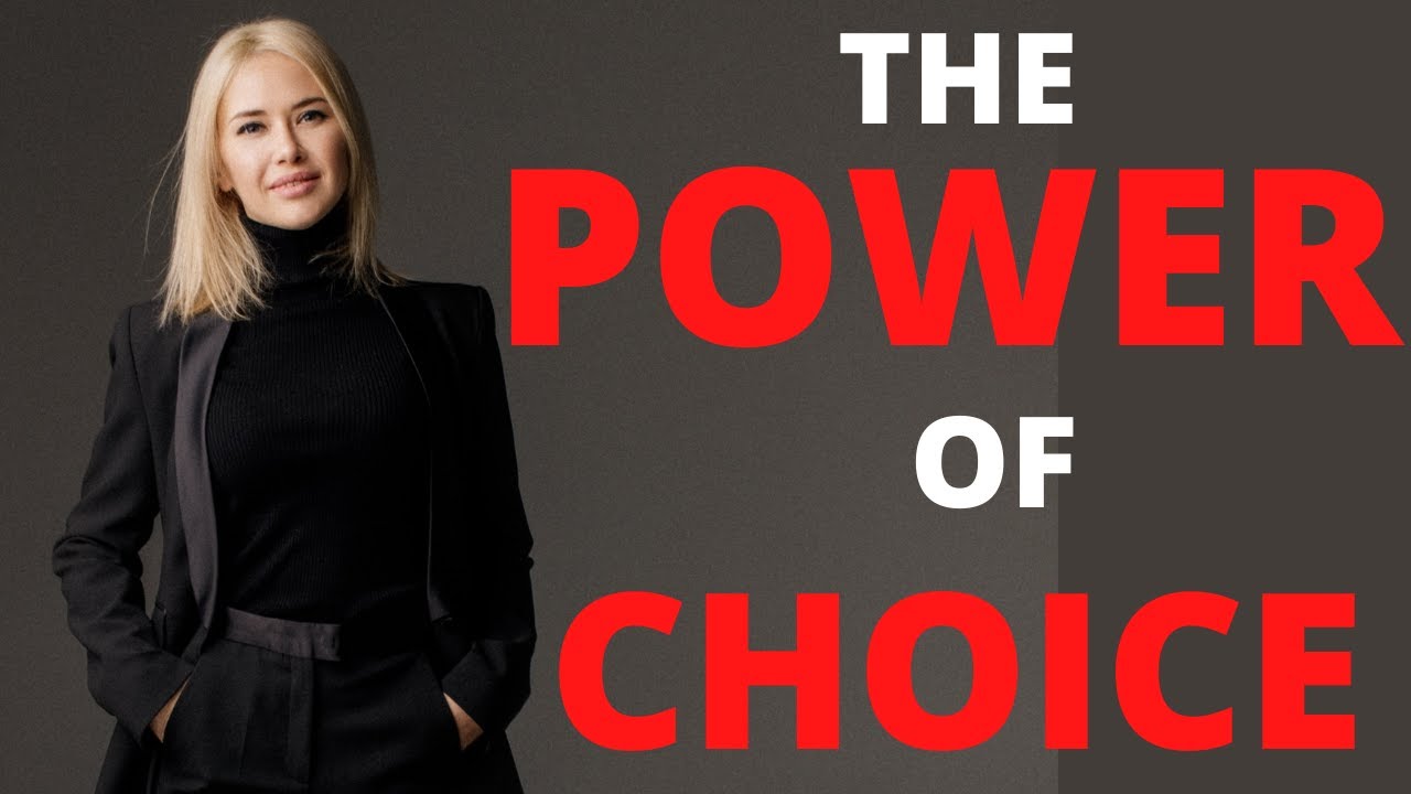 How to Make GOOD CHOICES in LIFE | POWER OF CHOICE Motivational Video ...