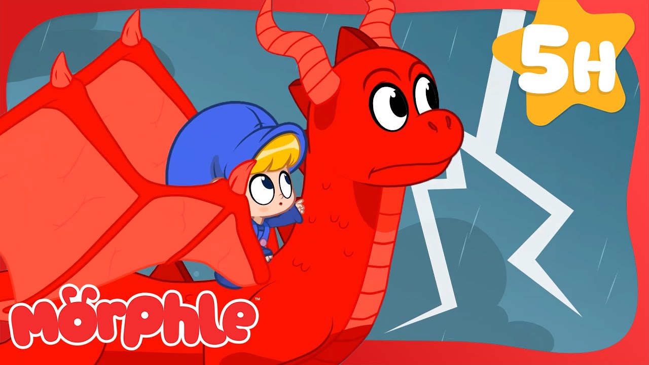 Morphle Dragon and Ostrich Egg | Morphle's Family | My Magic Pet ...