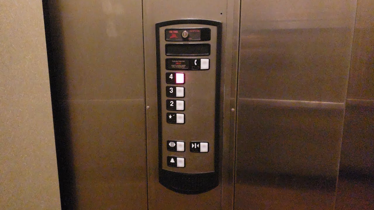 Schindler 330A Hydraulic Elevators @ Holiday Inn Express, Troy, MI - YouTube