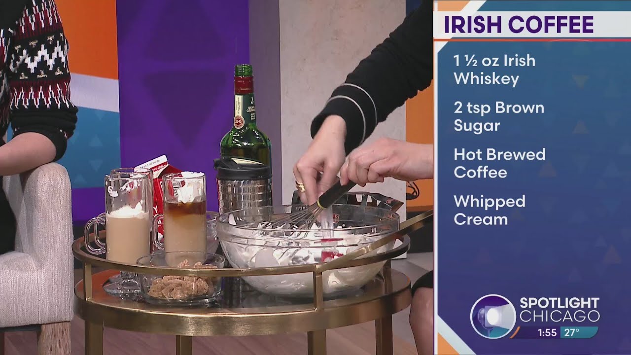 Ji's Happy Hour: Irish Coffee - YouTube