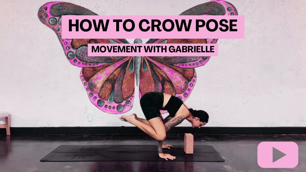 HOW TO CROW POSE: for beginners! - YouTube