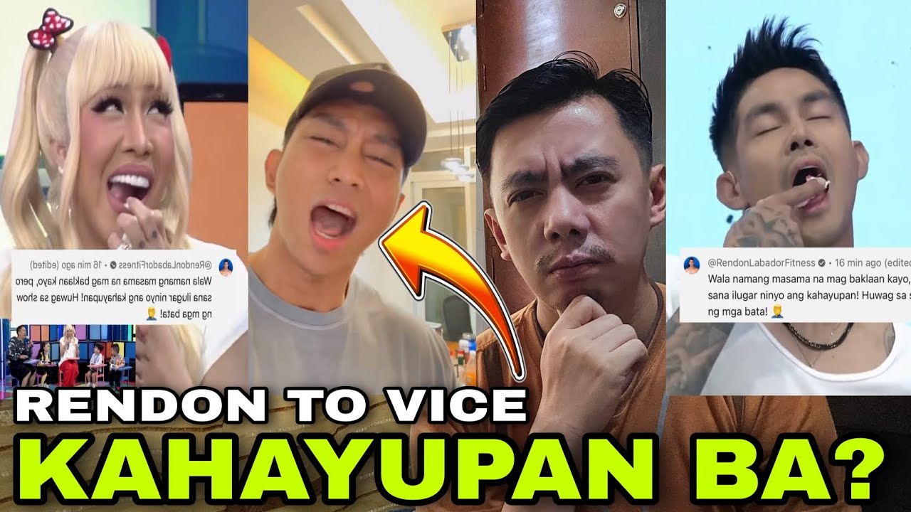 KAHAYUPAN | Rendon Labador to Vice Ganda & Ion Perez sa It's Showtime ...