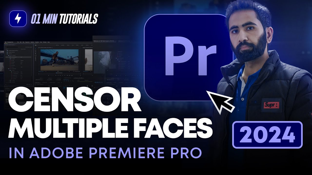 How to Censor Multiple Faces in Adobe Premiere Pro 2024 | Blurring ...