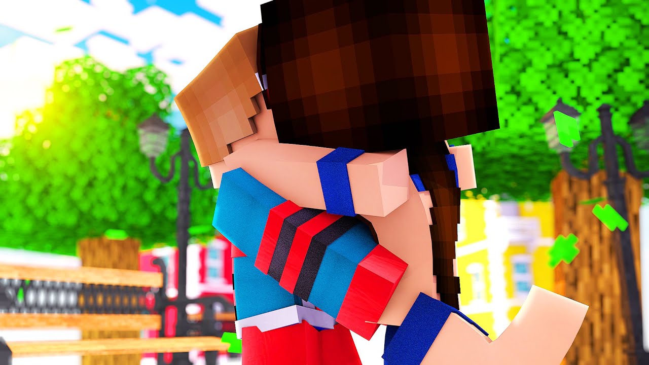 HENRY DANGER BEIJOU A PHOEBE THUNDERMAN DE BIQUINI NO MINECRAFT! - YouTube