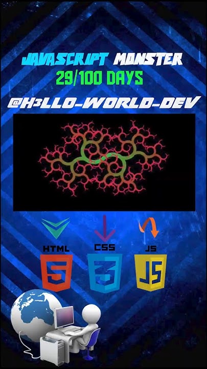 JAVASCRIPT MONSTER USING JS, CSS | Days :- 29 | 100 day project challenge. #css #java #html # ...