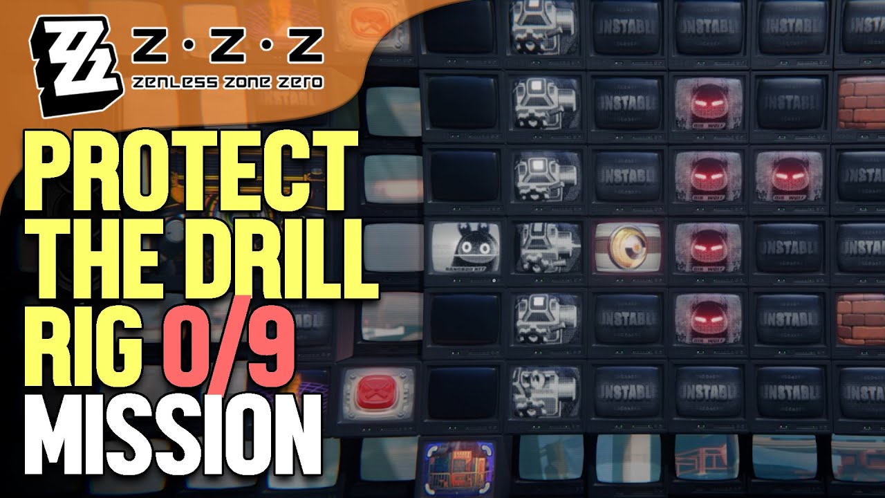 Protect the drill rig 0/9 Zenless Zone Zero - YouTube