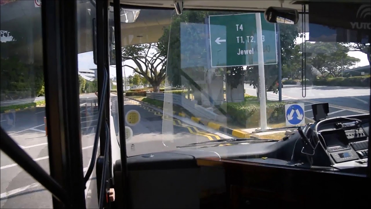 (Changi Airport) PC6138S @ T4 Shuttle Bus - YouTube