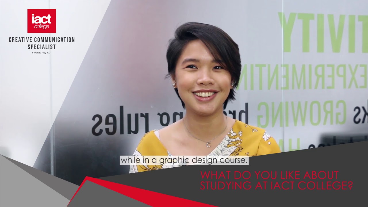 Award-Winning Student Testimonial (Graphic Design) - YouTube