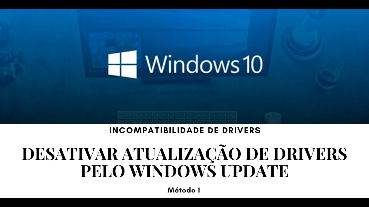 Desativar Atualização de Drivers pelo Windows Update - Método 1 - YouTube