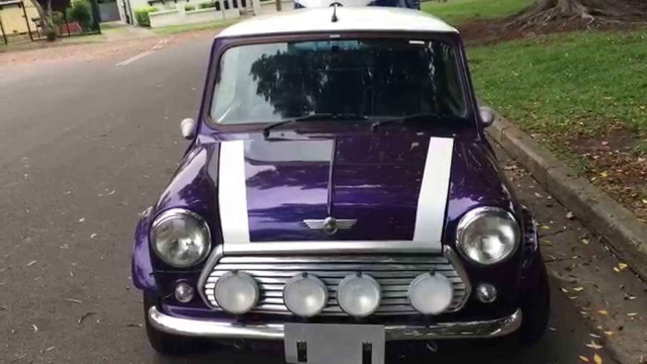 Rover Wide-body Mini Cooper Purple Limited Edition For Sale @ Edward ...