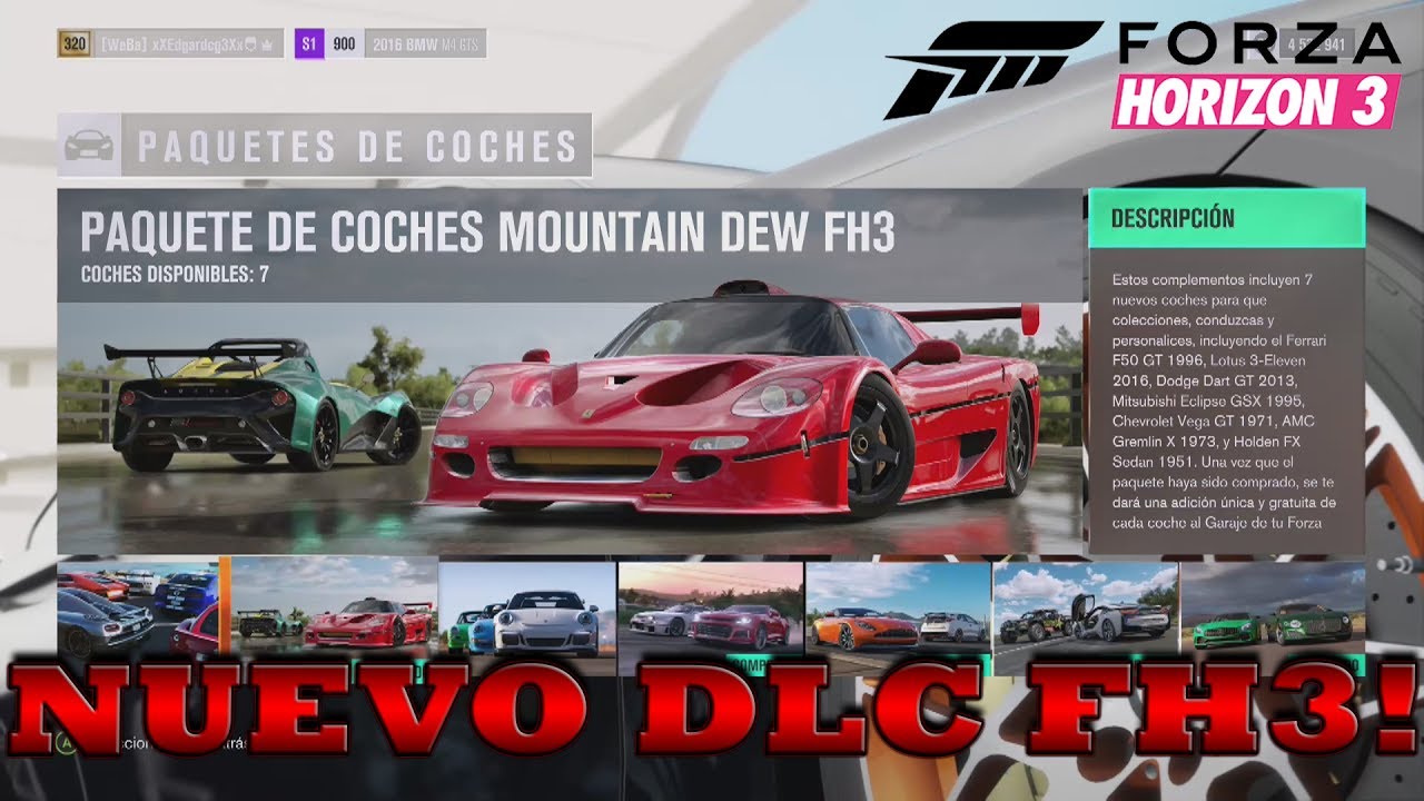 Nuevo Dlc! Forza Horizon 3 - YouTube