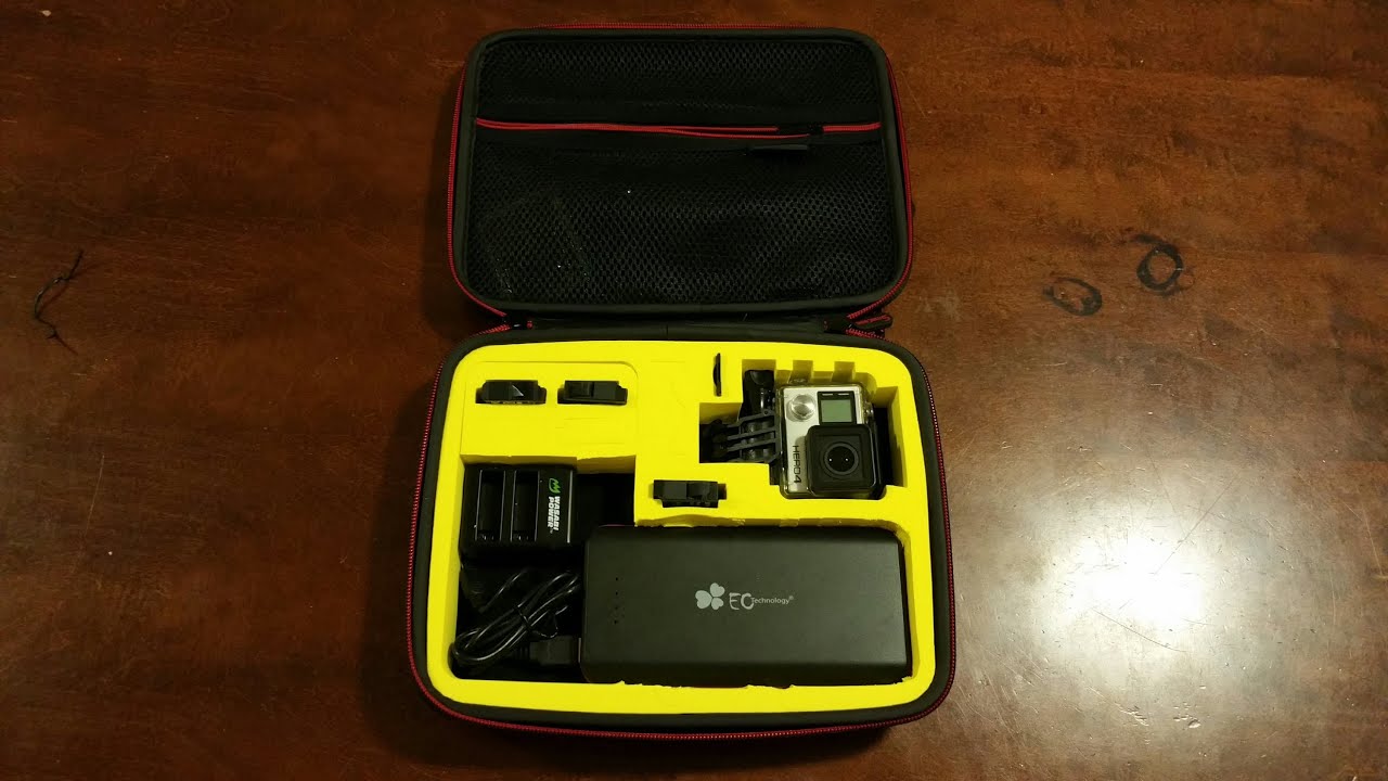 DIY GoPro Charging Case w/ 22,400 MAh Power Bank - YouTube