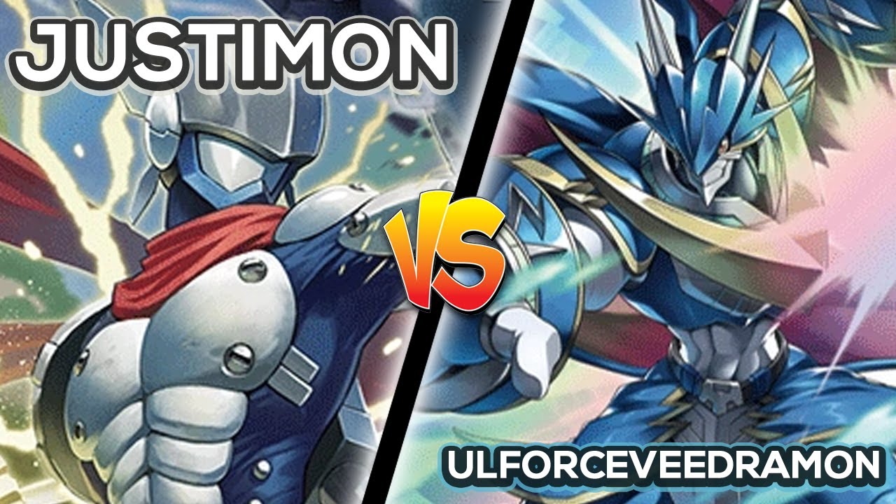 Justimon vs Ulforceveedramon - BO3 | Digimon TCG (EX2 Format) - YouTube