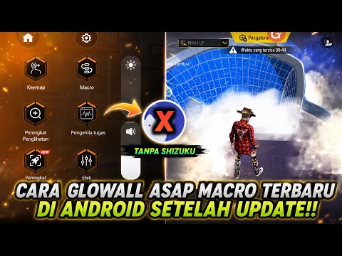 CARA GLOWAL MACRO FREE FIRE DI HP TERBARU 2026 ANTI GHOST TOUCH!! AUTO SERASA MAIN DI PC😳