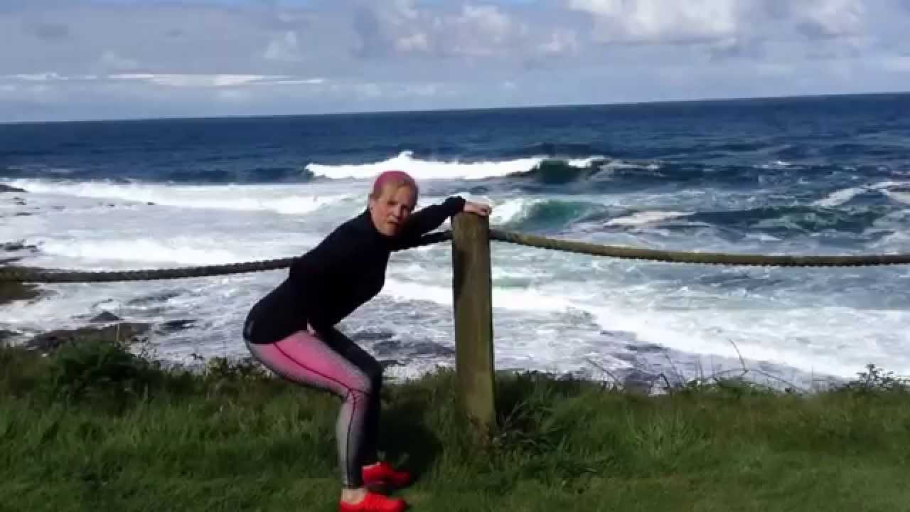 Laura Coleman of Just Muscles demonstrating how you bend using your ...