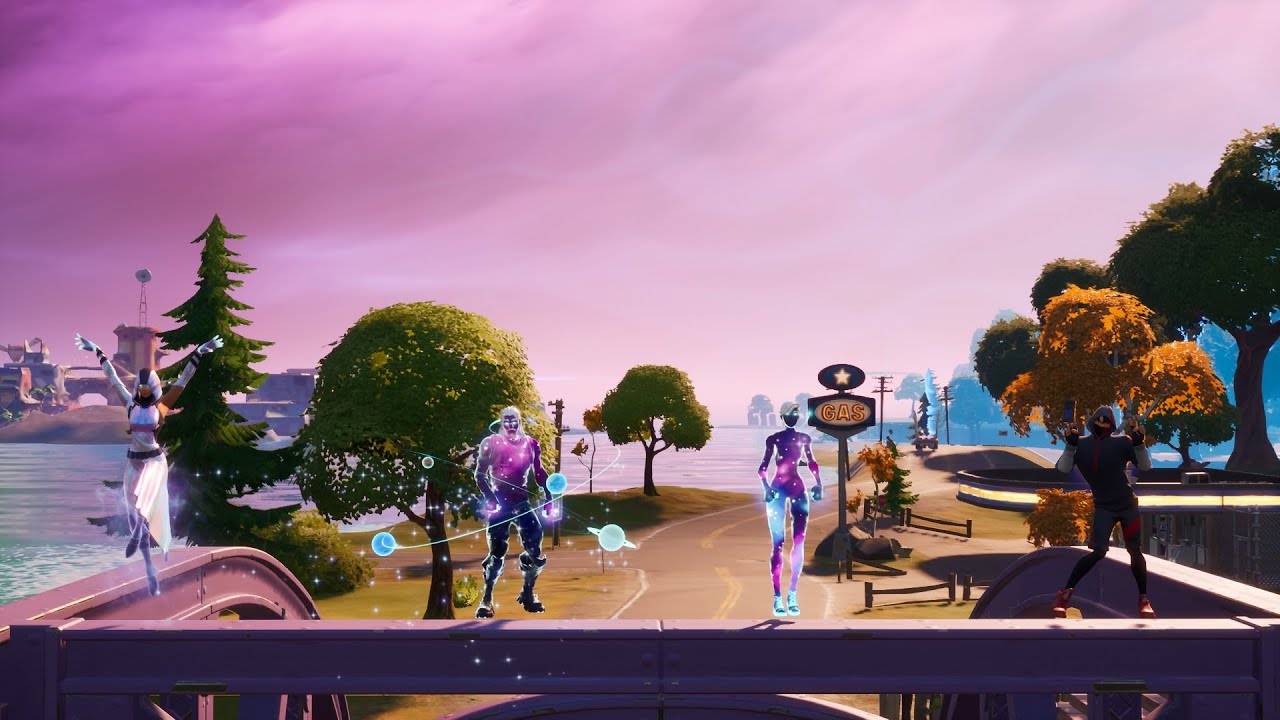 FORTNITE GALAXY EXCLUSIVE SQUAD!!! (Galaxy skin, Galaxy Scout, Ikonik ...