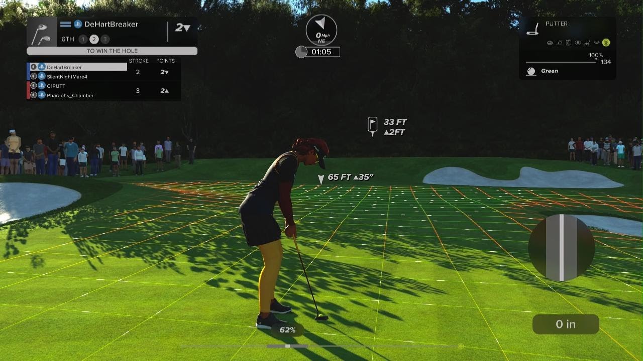 PGA TOUR 2K23 They Quit Out Soon After, Still 1Up - YouTube