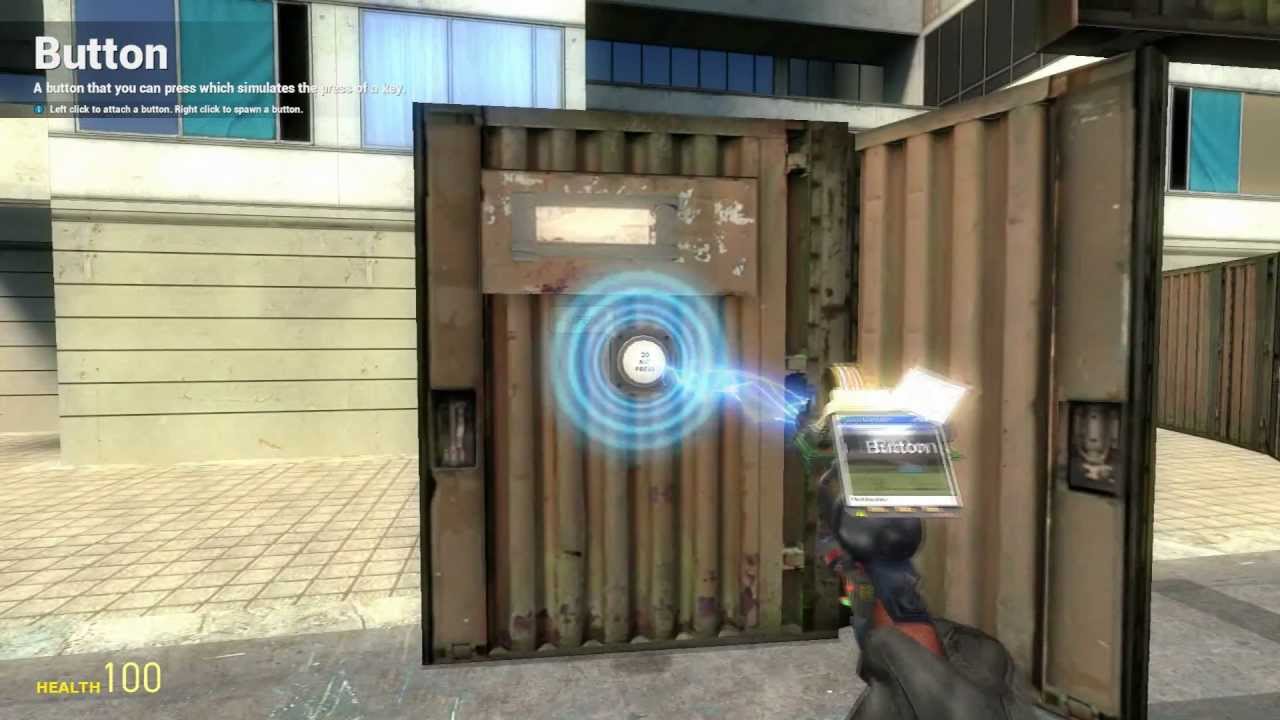 Garry's Mod - How To: Make a Automated door - YouTube