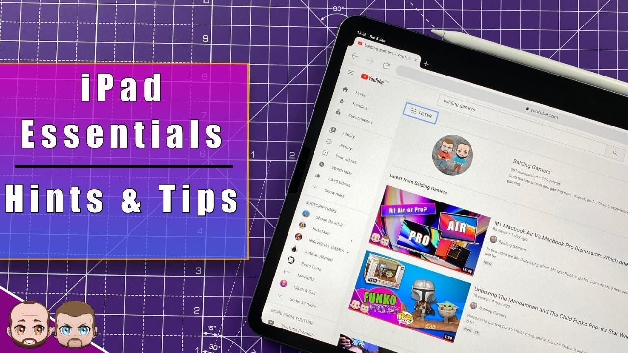 iPad User Guide - The Basics and Essentials - YouTube