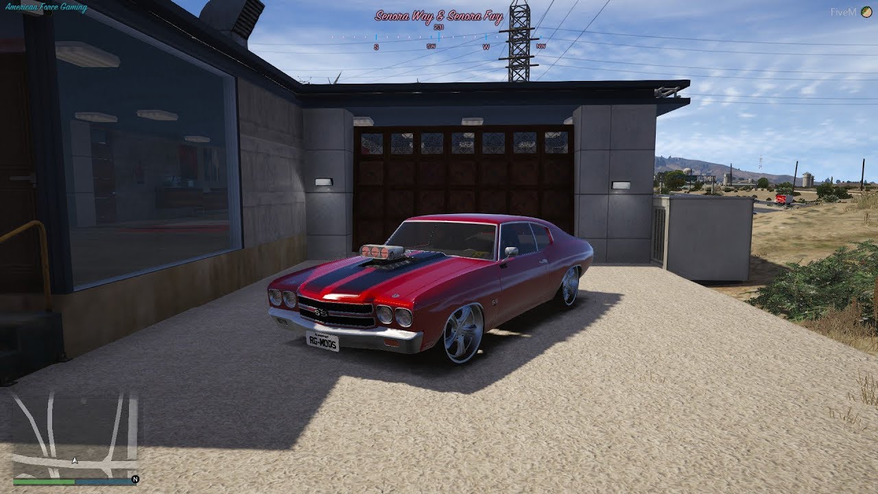 TAKING THE CHEVELLE TO A CAR SHOW! (FiveM) Ep 9 Civ - YouTube