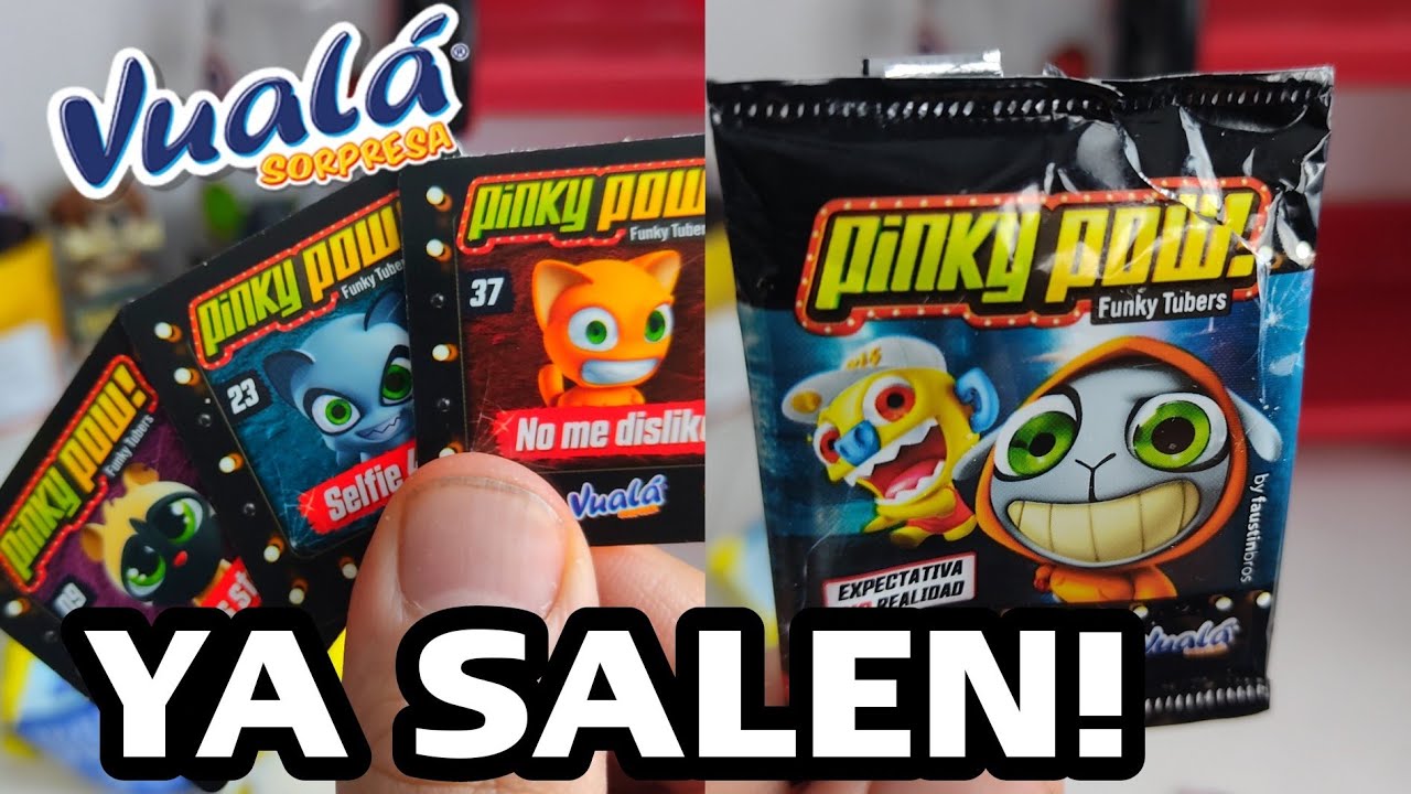Así son los nuevos FUNKI PUNKY/PINKI POW de VUALA SORPRESA!! - YouTube