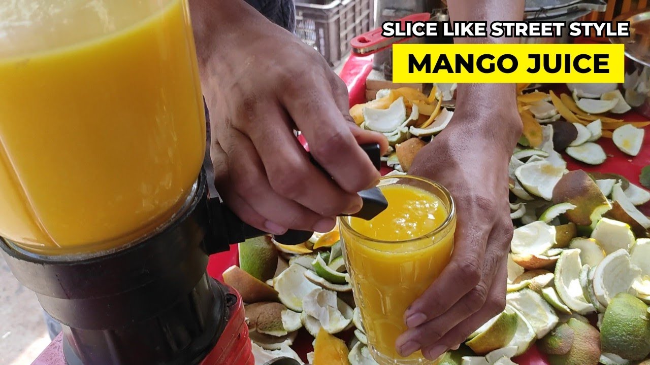 Slice Like Mango Juice Recipe | Street Food - YouTube