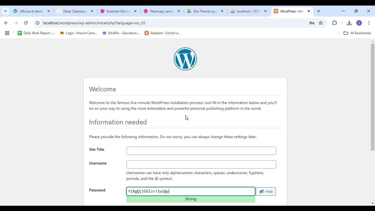 How to install WordPress ? - YouTube