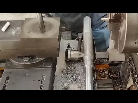 how to make keyway on the lathe - YouTube