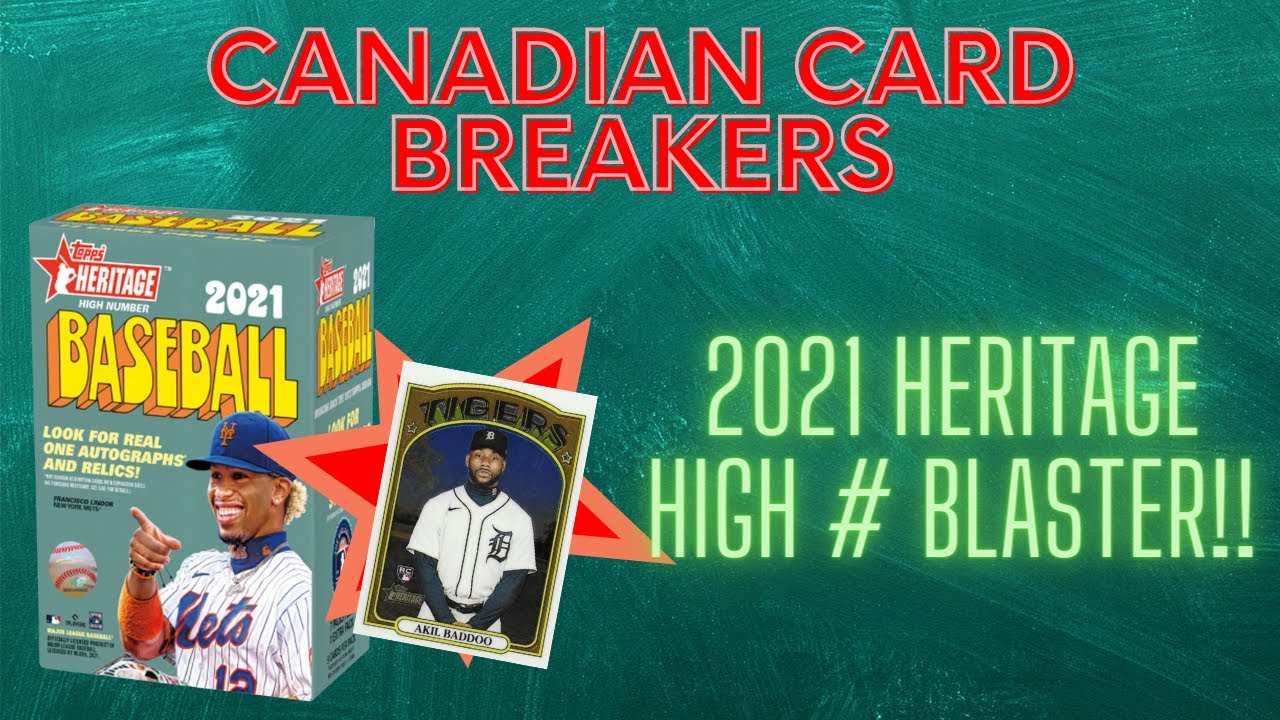 2021 Heritage High Number Blaster: Numbered Hit & Patch Card!! - YouTube