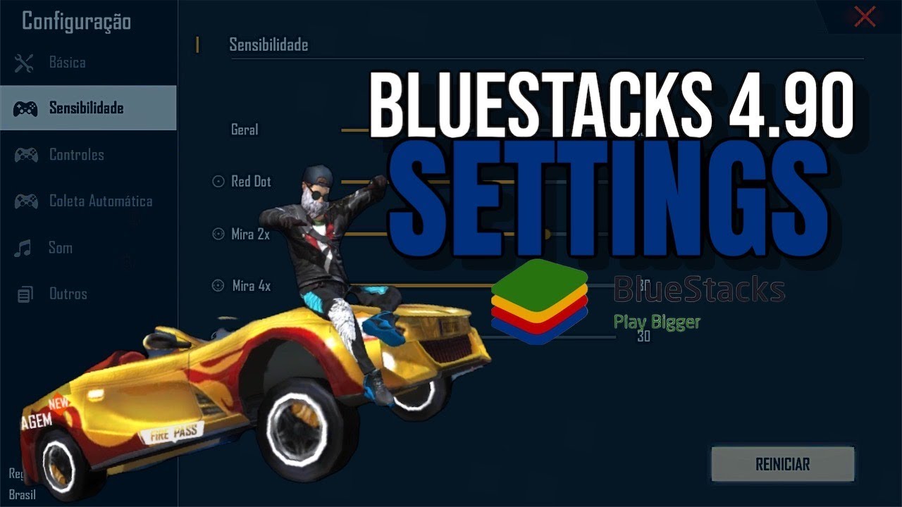 COMO CONFIGURAR O BLUESTACKS 4 SEM BUGS (VERSÃO 4.90) - YouTube