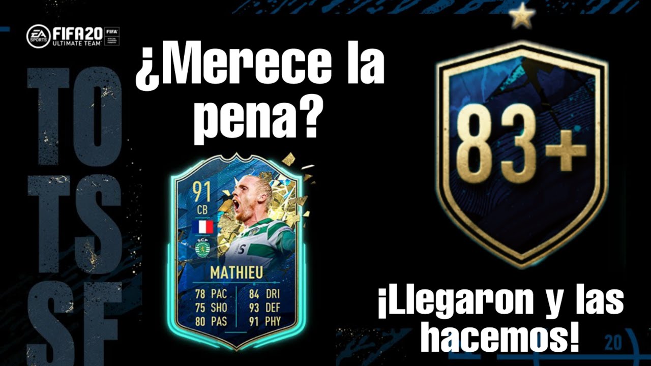 ABRIENDO MEJORA + 83! | TOTS DE LA LIGA NOS | ¿Vale la pena MATHIEU ...