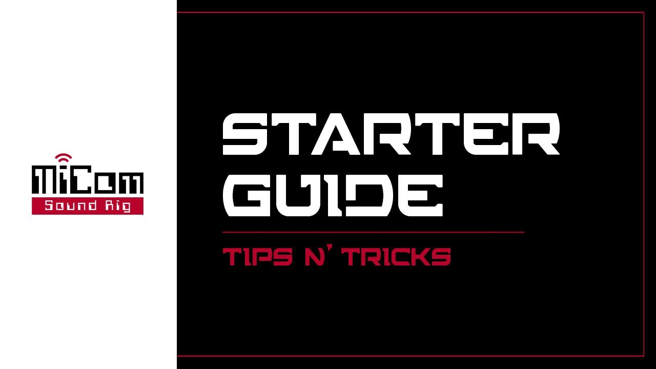 MiCom 2.0 Starter Guide - YouTube