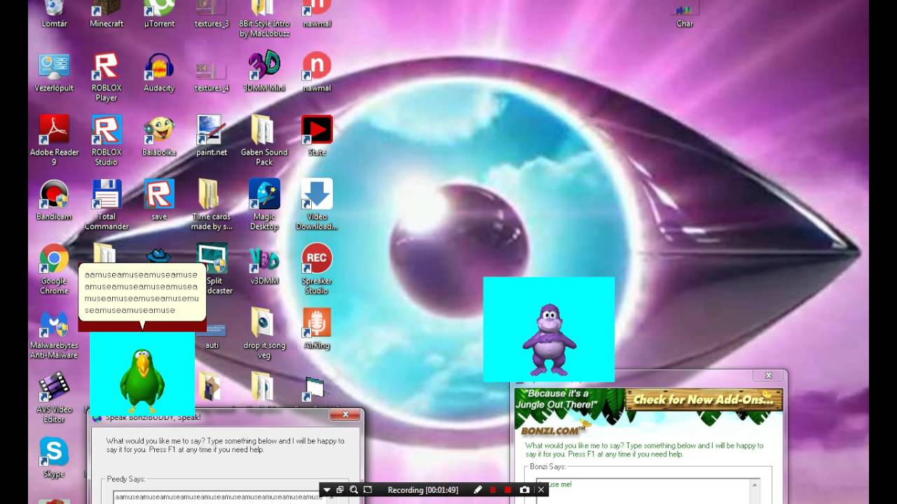 Peedy and bonzi Goes Crazy 2 - YouTube
