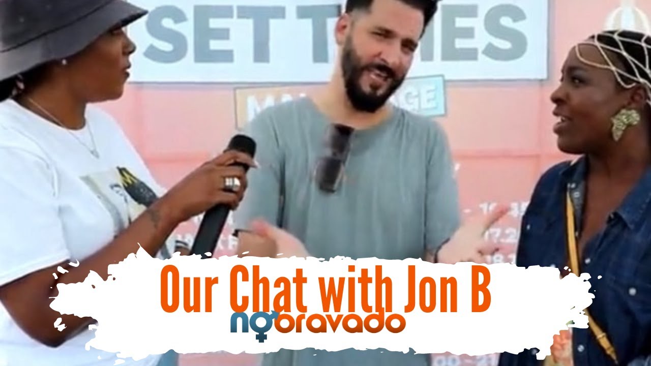 No Bravado Titan Fest 2022, Our Chat With Jon B - YouTube