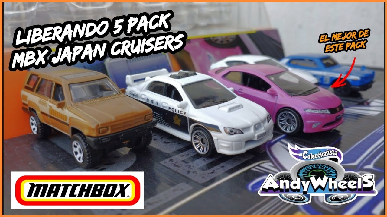Liberando 5 Pack de MatchBox Japan Cruisers / este 5 Pack te va a ...