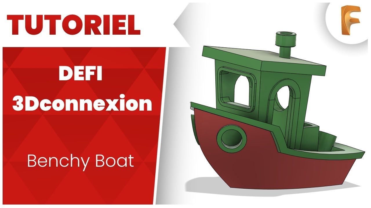 Défi modélisation 3D: Le benchy boat avec une SpaceMouse - YouTube
