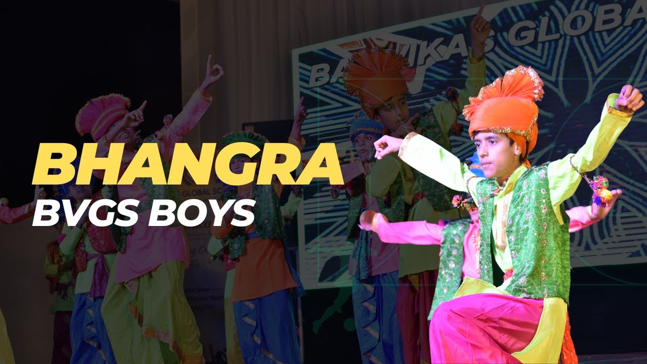 Bhangra BVGS Boys - Jhankaar | Annual Day Celebration | Bal Vikas ...
