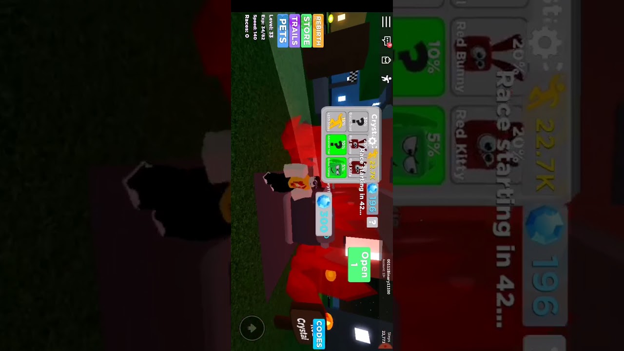 Roblox legend of speed - YouTube