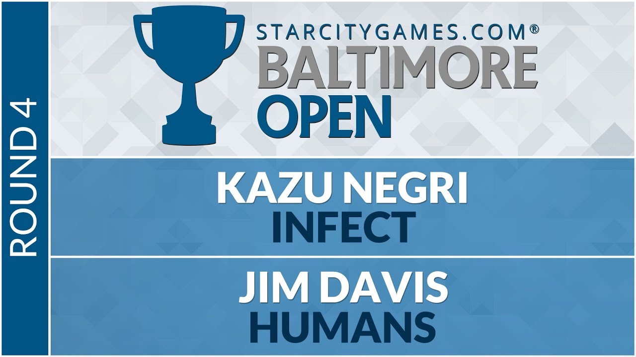 SCGBALT: Round 4 - Kazu Negri vs Jim Davis [Modern] - YouTube