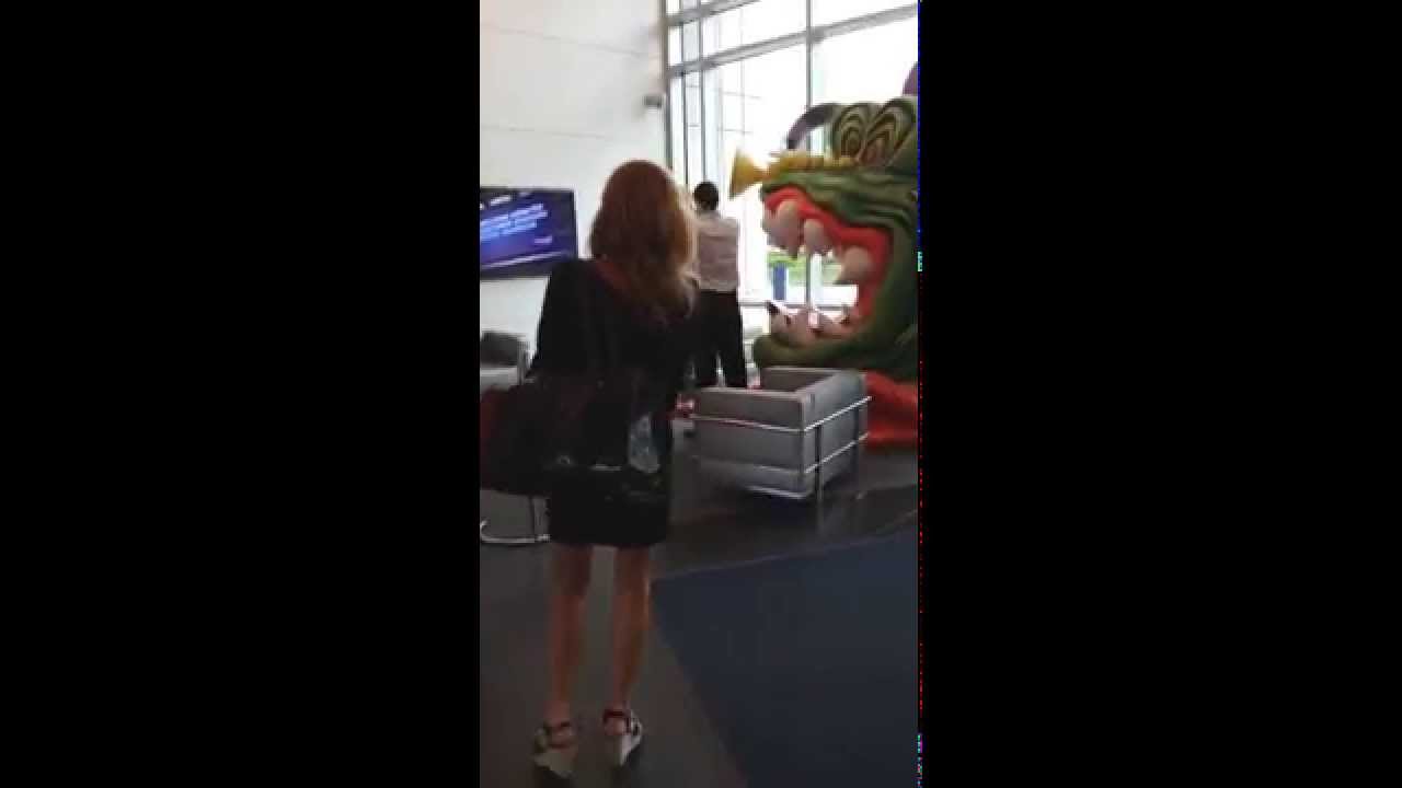 Monster Trumpasaurus meets his mother monster - YouTube