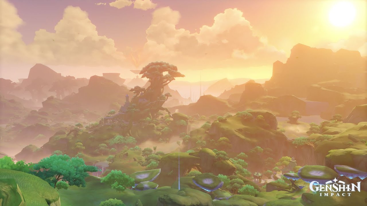 Sumeru - Day and Night Timelapse (Genshin Impact) - YouTube
