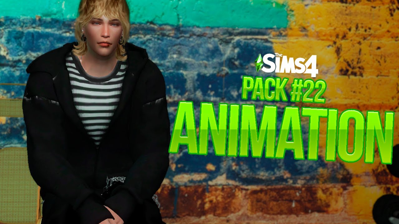 Sims 4 Animations Download - Pack #22 (Sitting Animations) - YouTube