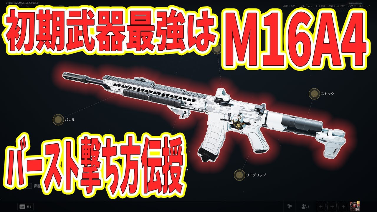 実は初期武器最強M16 オススメカスタムと使い方伝授【Delta Force . デルタフォース】 - YouTube