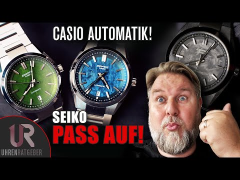 Seiko-Killer? Casio goes Automatik-Uhr - EFK-100