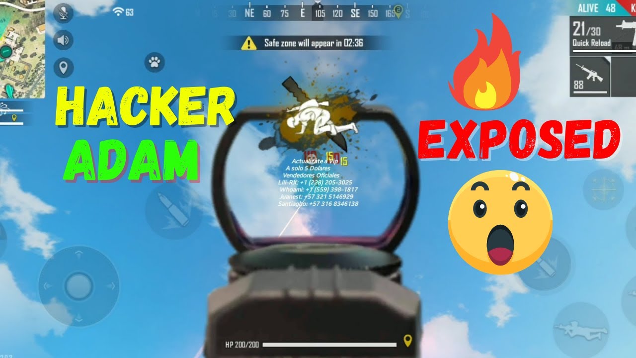 HACKER ADAM GAMEPLAY || ADAM EXPOSED - YouTube