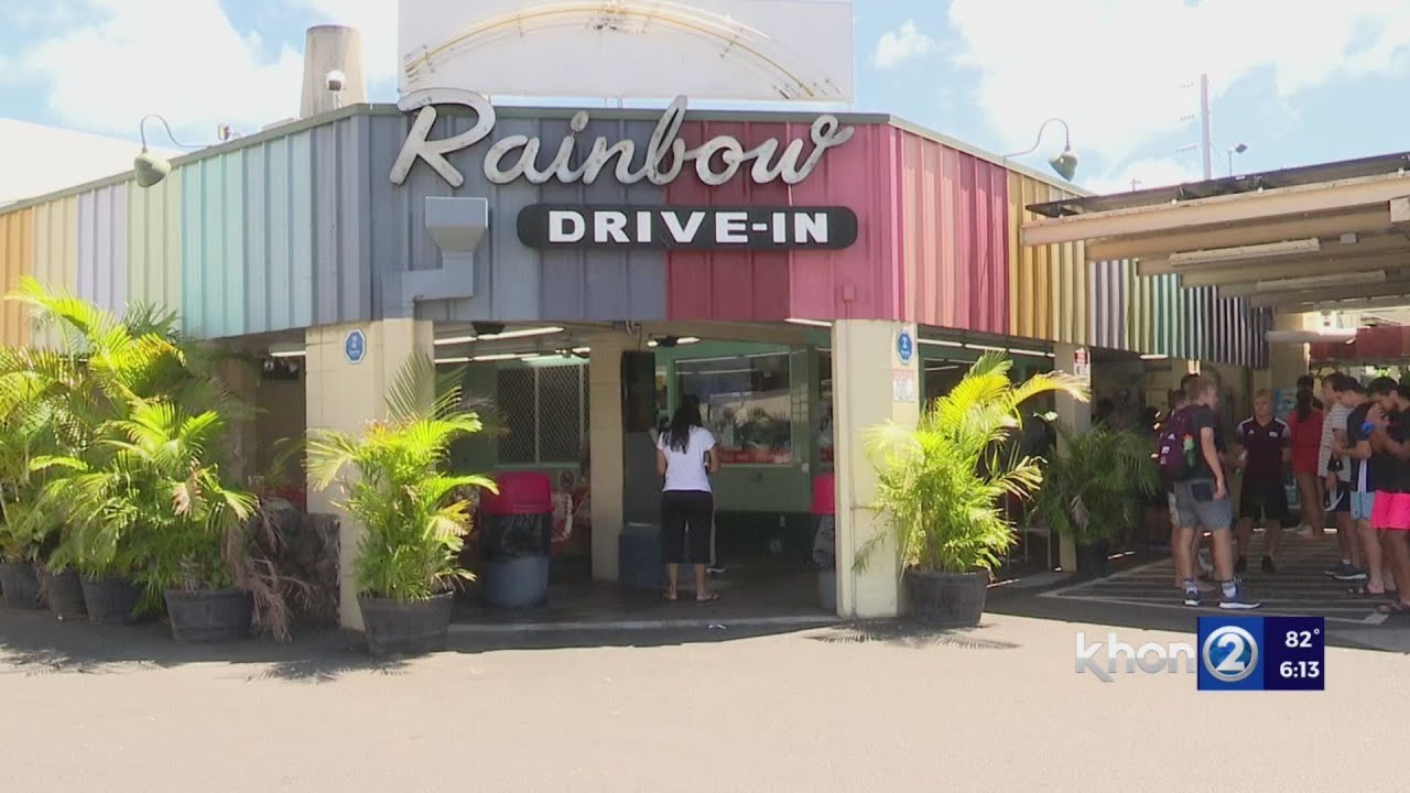 Rainbow Drive-in begins 60th-anniversary celebration with donations ...