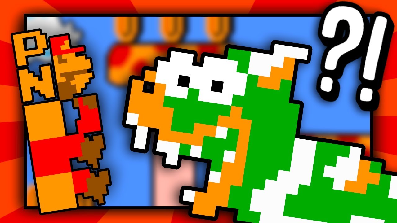 Super Mario Bros. but Mario has glitchy corruption abilities! (Mari0 ...